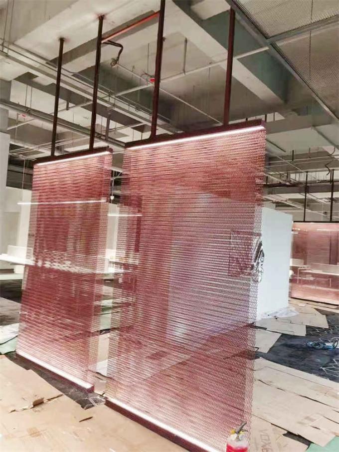 SS304 Mesh Cladding Panels Screen Facades Architectural