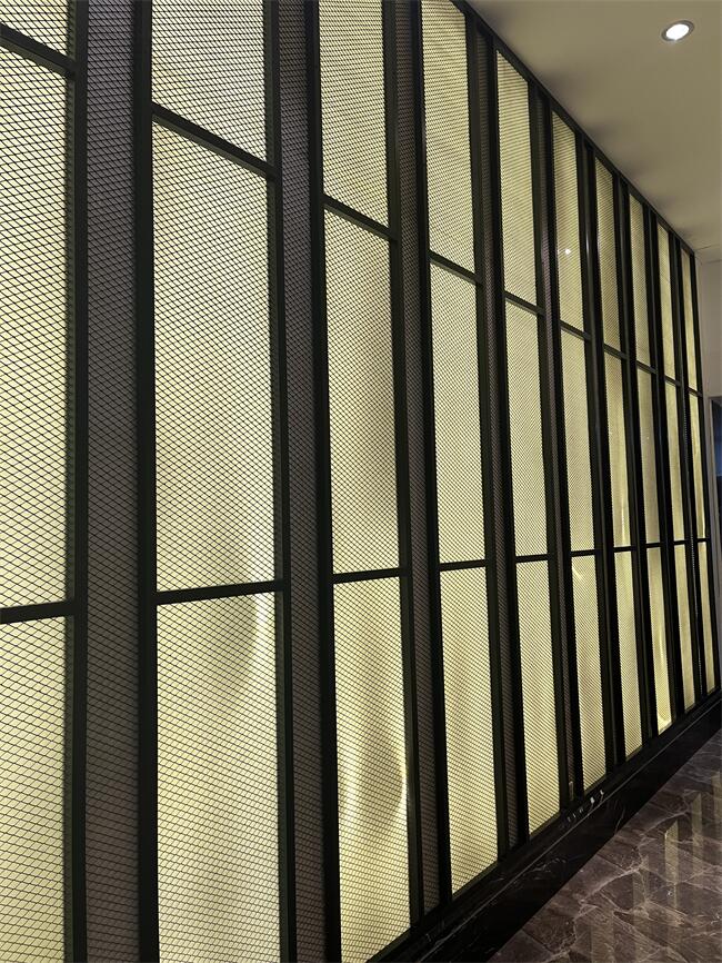 Diamond Expanded Mesh Panels Expanded Steel Grill Grate For Walkway ...