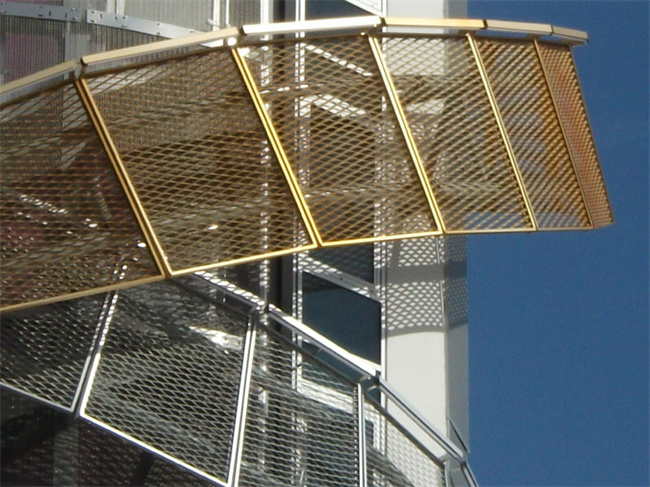 Stainless Steel Architectural Wire Mesh Facade Cladding Panels Room ...