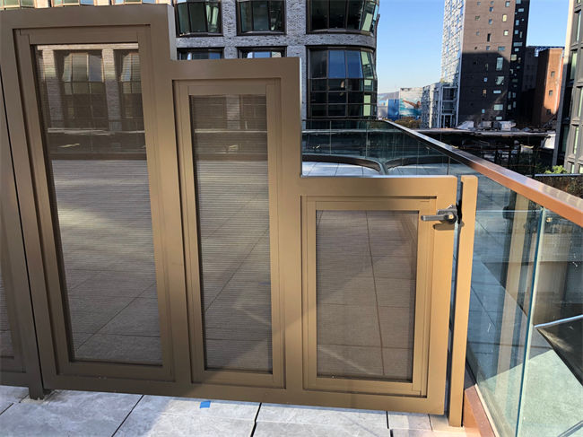 Exterior Diamond Steel Wire Mesh Room Divider Architectural Partitions