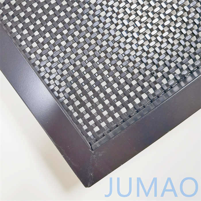 Flat Wire Metal Cabinet Mesh Inserts For Kitchen Furniture