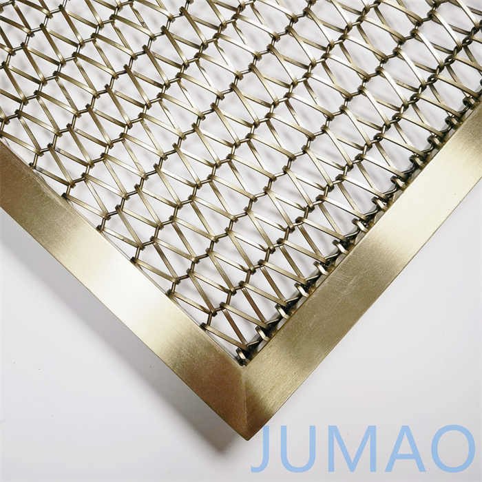 Aluminum Metal Wire Mesh Room Divider Partitions OEM