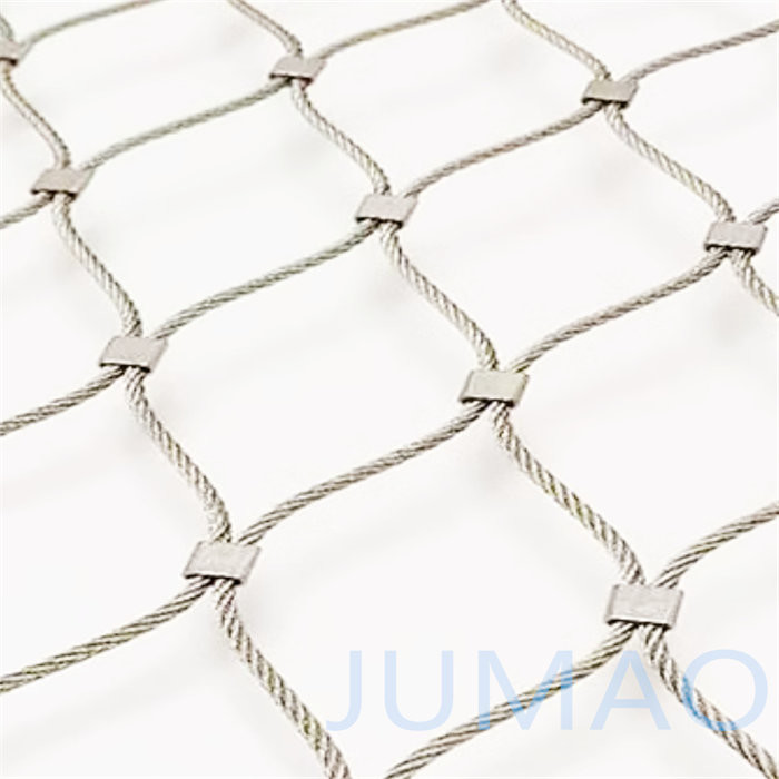 Animal Fence 316 Stainless Steel Cable Mesh Wire Rope Netting
