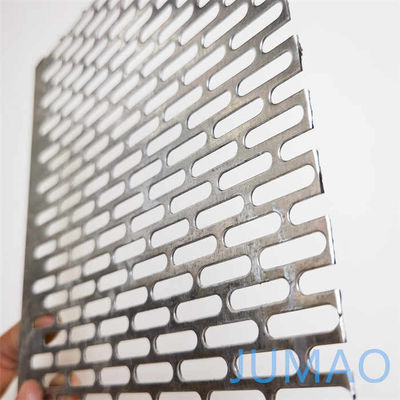 Galvanneal Architect Perforated Metal Sheet Decorative Punching