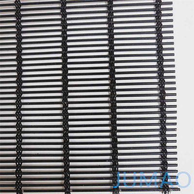 Black Mesh Cladding Panels Wire screen Architectural Construction Facades