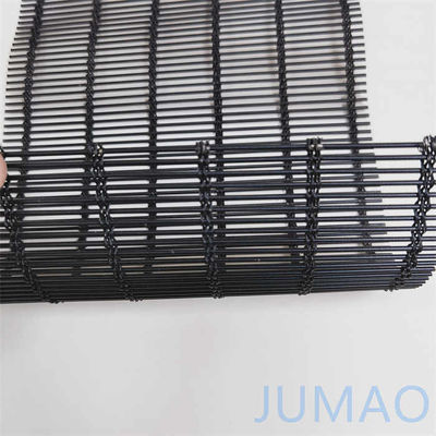 Black Mesh Cladding Panels Wire screen Architectural Construction Facades