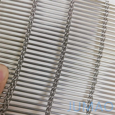 SS304 Mesh Cladding Panels Screen Facades Architectural