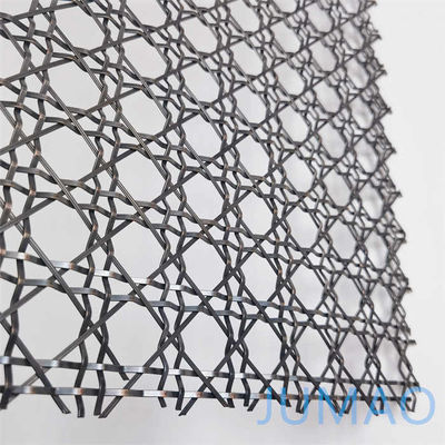 Architecture Perforated Decorative Metal Mesh Panels Wire Screen Custom