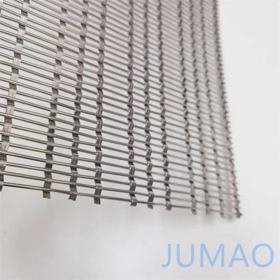 Al Alloy Architectural Woven Mesh Metal Wire Mesh Facade Cladding