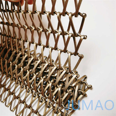 Staircase Baluster Architectural Copper Mesh Steel Grilles Screen