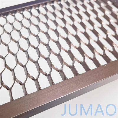 PVDF Expanded Metal Sheet 4x8 XPM Mesh Wall Panels