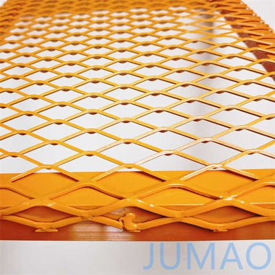 Barriers Architectural Expanded Metal Mesh Wire Flattened Style
