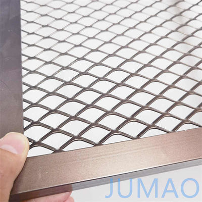 Diamond Expanded Mesh Panels Expanded Steel Grill Grate For Walkway ...