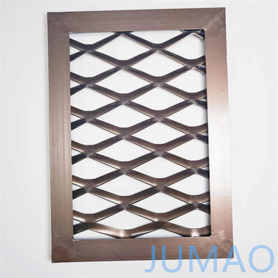 Building Cladding Architectural Expanded Metal Mesh Sheets OEM
