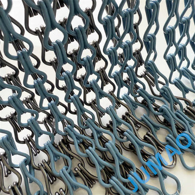 Aluminum Chains In Horizontal Or Vertical Panels 10mm*22mm Hook Size ...